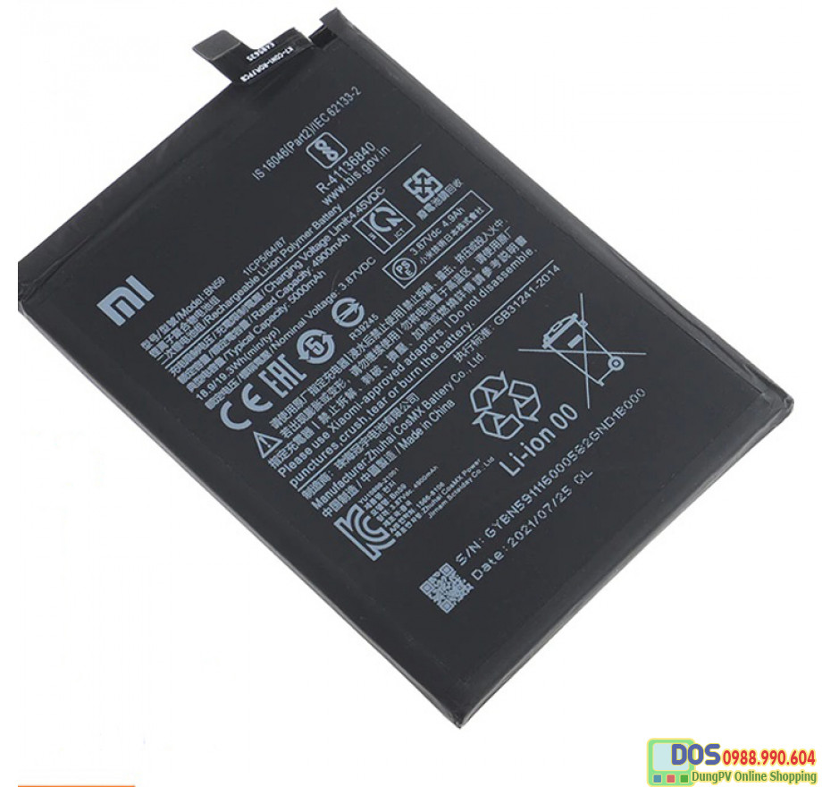 Thay pin điện thoại xiaomi redmi note 10s chính hãng, pin xiaomi note ...